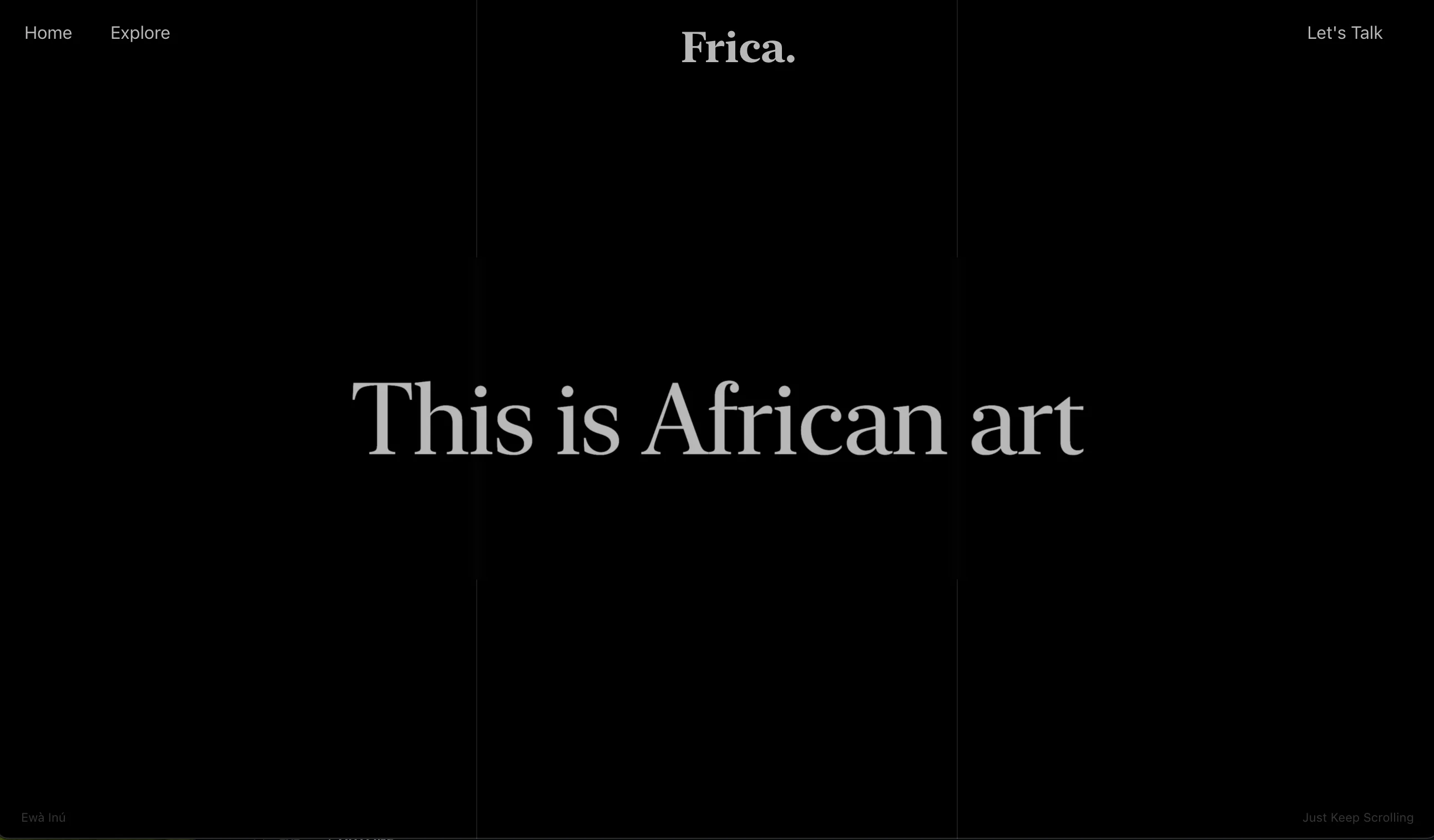 Treasure Onwuchekwa － Frica Case.